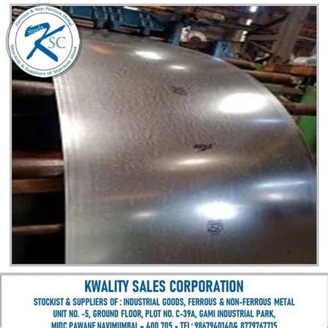 Jsw Gi Sheet Thickness 1 Mm Is 277 At ₹ 61kg In Navi Mumbai Id