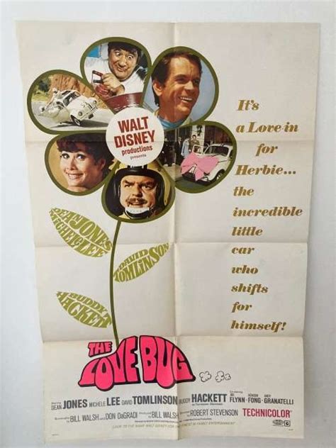Posters 100 Original Vintage 1968 Walt Disney Herbie The Love Bug