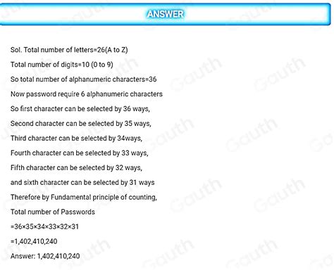 Solved A Website Instructs Users To Create A Password Using 6
