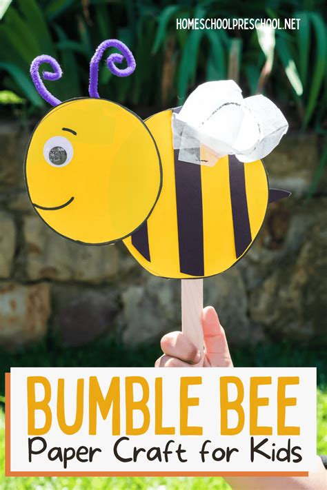 Bumble Bee Pattern For Preschoolers