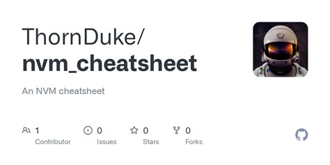 Github Thorndukenvmcheatsheet An Nvm Cheatsheet