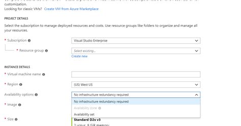 Deploying Vms Into An Availability Set On Azure