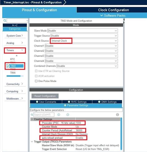 Stm Nucleo Timer Interrupt With Stm Cubeide Hal Libraries