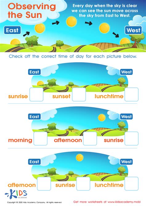 Sun Worksheets The Sun And The Moon Worksheet