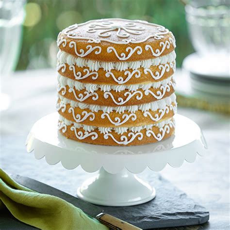 Scroll Simplicity Easy Layers Cake Wilton