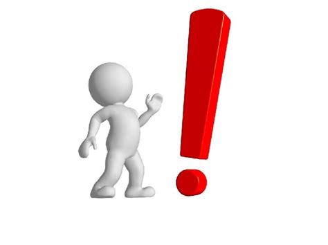 Create Meme Exclamation Mark 3d Men With An Exclamation Mark