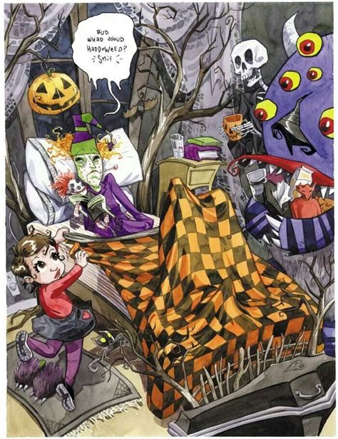 Jill Thompson Scary Godmother Fanart Halloween Comic Art Jill