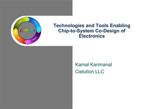 Public Cielution Imaps Chip To System Codesign PPT