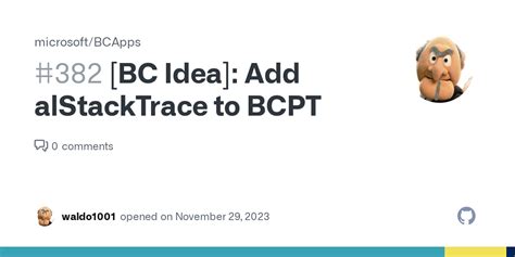 Bc Idea Add Alstacktrace To Bcpt · Issue 382 · Microsoftbcapps