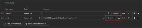 Need To Create A Dependent List Mockaroo Community Forum