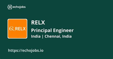Relx Is Hiring Principal Engineer India Chennai India Javascript Python Kafka Docker