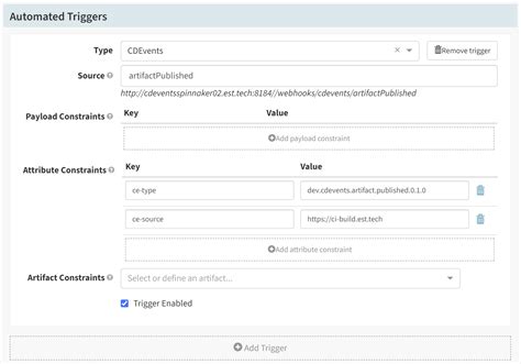 Triggering Pipelines On Receiving Cdevents Spinnaker