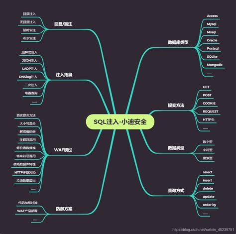 《小迪网络安全笔记》 第十二节：web漏洞 Sql注入之简要sql注入order By X Csdn博客