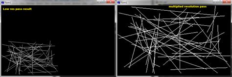 C Opengl Scale Single Pixel Line Stack Overflow