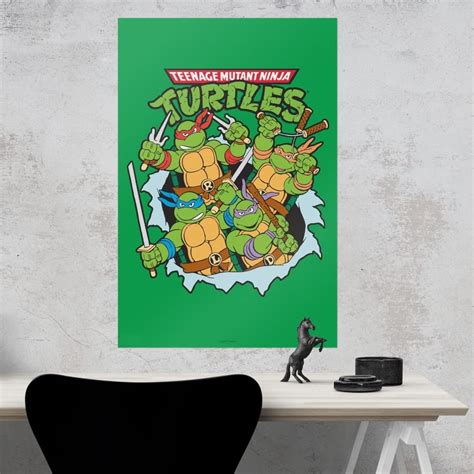 Vintage Teenage Mutant Ninja Turtles Wall Graphics Teenage Mutant