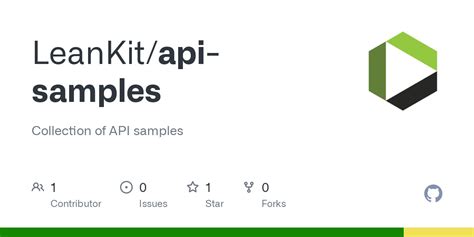 GitHub LeanKit Api Samples Collection Of API Samples