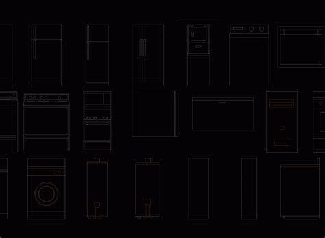 Kitchen Furniture Dwg Block For Autocad Designs Cad