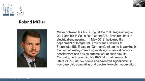 Tinyml Talks Tools And Methodologies For Edge Ai Mixed Signal