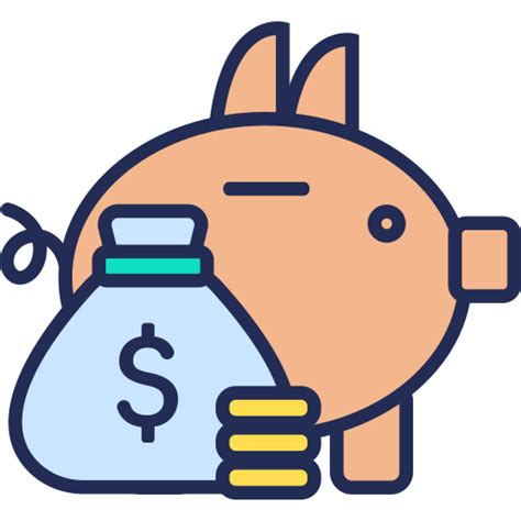 Money Saving Generic Outline Color Icon