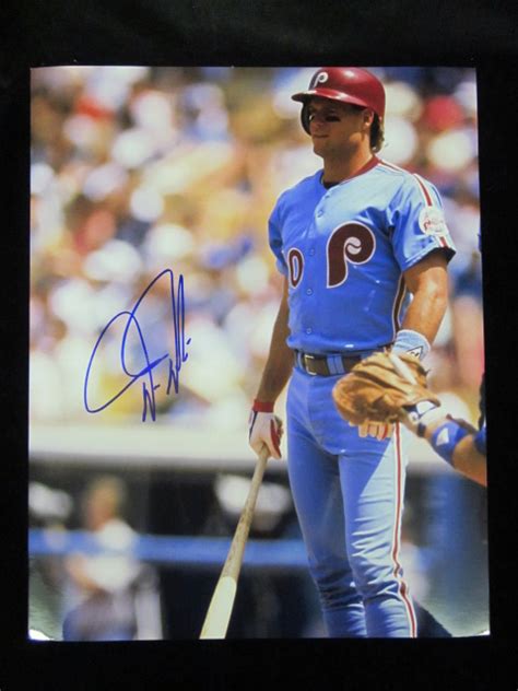 Philadelphia Phillies Darren Daulton Autographed Photo Carls Cards And Collectibles
