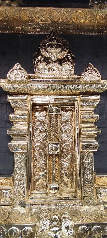Golden Brass Cladding To Temples Thickness 22 Guage At Rs 1900sq Ft In Kadamakkudy