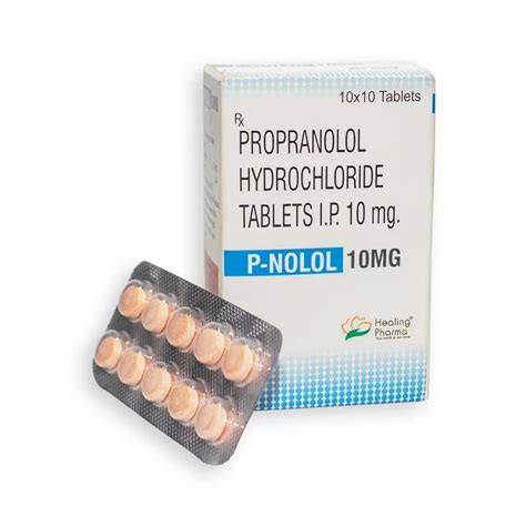 Propranolol 10mg Tablets At ₹ 250 Strip Nagpur Id 2852758659630
