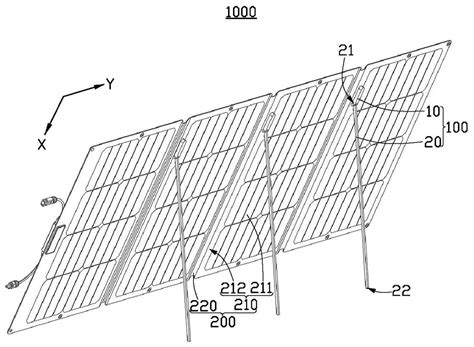 支架及太阳能板组件的制作方法