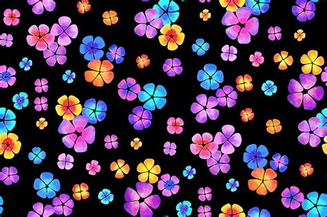 플로럴 매끄러운 배경 패턴 화려한 꽃 손으로 그린 벡터 봄 여름 직물 스와트 섬유 디자인 포장지 0명에 대한 스톡 벡터 아트 및