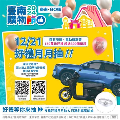 台南購物節發票登錄突破26億 周六抽出百萬大獎 雲嘉南 地方 聯合新聞網