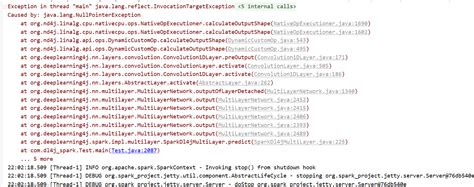 Dl4j On Spark Nullpointerexception · Issue 9565 · Deeplearning4jdeeplearning4j · Github