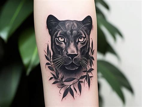 Black Panther Tattoo Symbolism Power Mystery And Cultural Legacy
