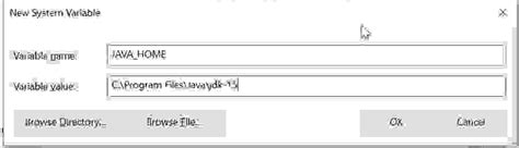 How To Set Javahome Environment Variable In Windows 10