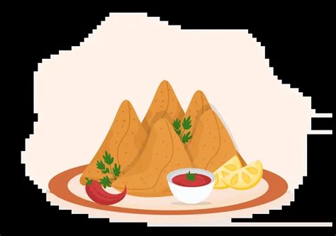 Best Samosa Illustration Download In Png And Vector Format