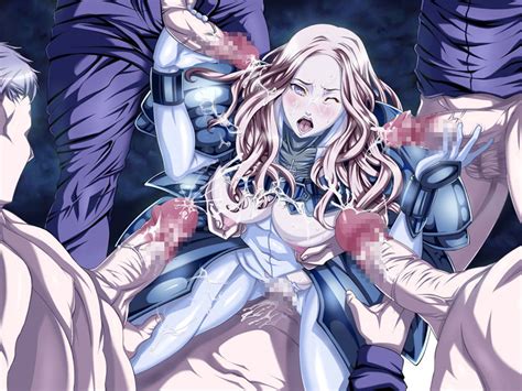 Rule 34 Blush Breasts Censored Claymore Clothed Sex Clothing Cum Faceless Male Facial Female