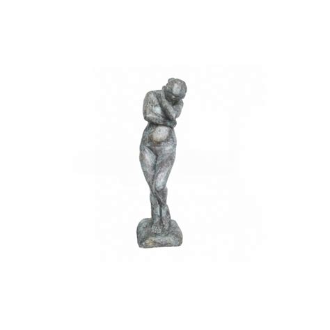 Bronze Nude Lady On Base Sculpture Metropolitan Galleries Inc
