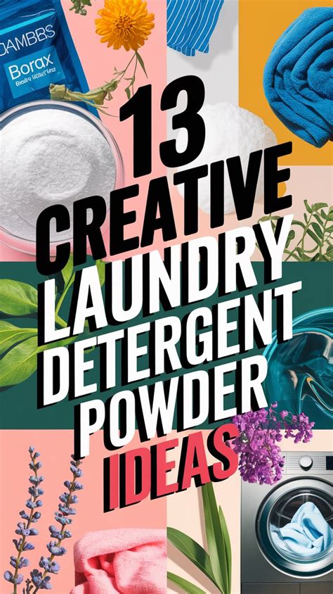 13 Creative Diy Laundry Detergent Powder Ideas To Try Updated 2025