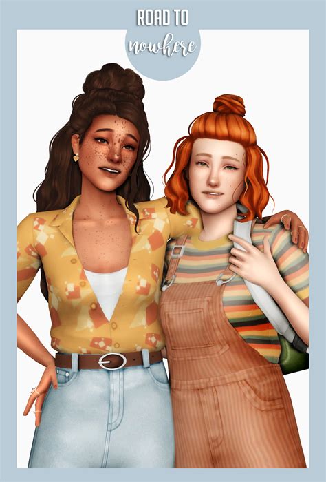 «road To Nowhere Cc Pack Clumsyalien Sims 4 Sims Sims 4 Teen