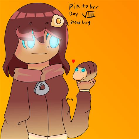 Piktober Day 7 Breadbug Waifu By Umarshadellow Rpikmin