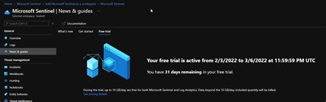 How To Monitor The Microsoft Sentinel Trial Period Rod Trent