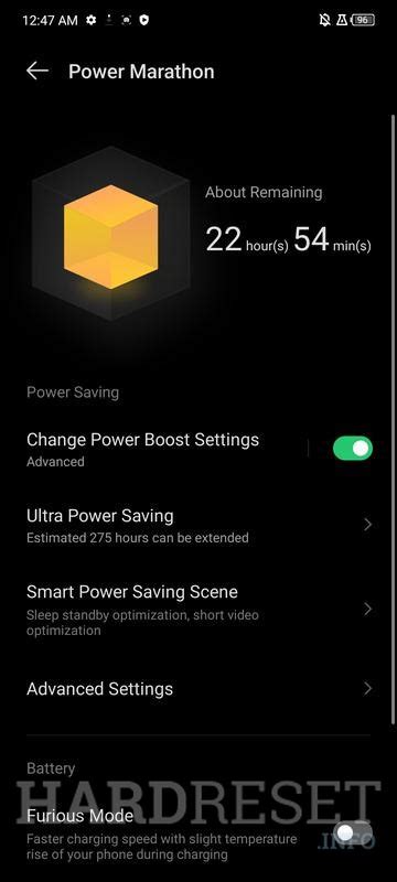 How To Turn On And Turn Off Power Saving Mode On Infinix Zero Ultra Hardreset Info
