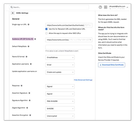 Integrate Twilio And Sendgrid Accounts Through Single Sign On With Okta