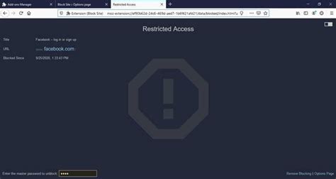How To Block A Website In Mozilla Firefox Browser