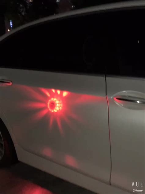 휴대용 Led 라운드 비콘 마그네틱 후크 램프 길가 경고 신호등 자동차 플레어 비상 안전 깜박이 경고등 Buy 차