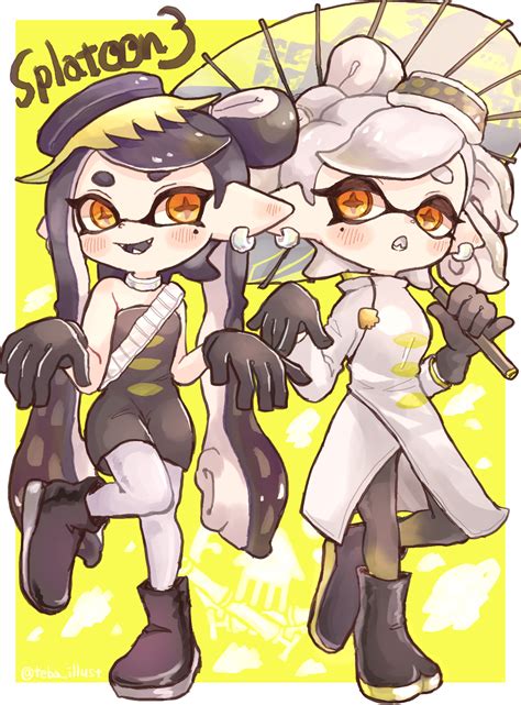 Splatoon Squid Sisters Wallpaper Inkling Splatoon Squid Wallpaper