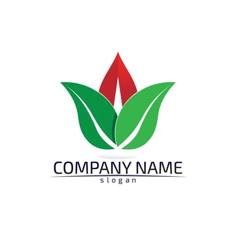 Tree Leaf Vector Design Eco Friendly Concept Logo 24718654 Vector Art At Vecteezy