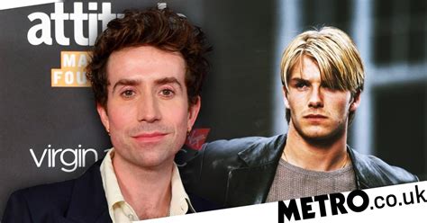 Picture Of Wet David Beckham Made Nick Grimshaw Realise He Was Gay