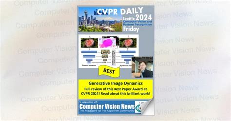 Rsip Vision On Linkedin Cvpr Daily Friday