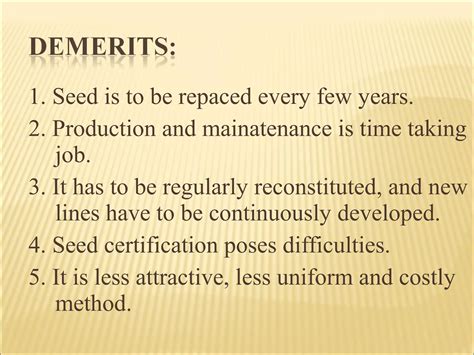 Breeding Self Pollinated Crops Ppt