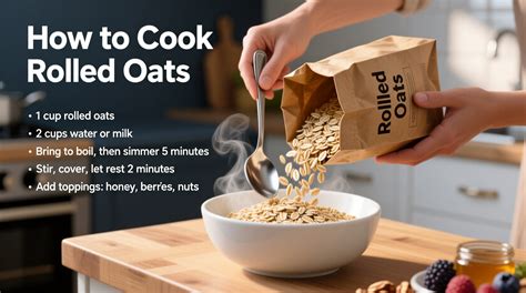 How To Cook Rolled Oats Perfectly In 15 Minutes