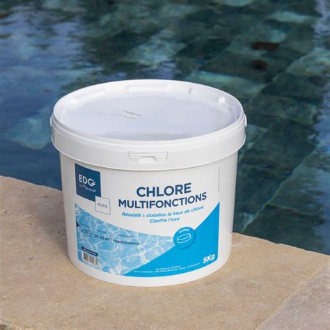 Chlore Multiactions Galets 200 Gr Seau De 5 Kg Edg Access